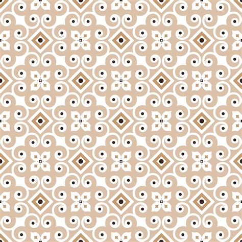 Patrón de mosaico sin costuras Vector Premium