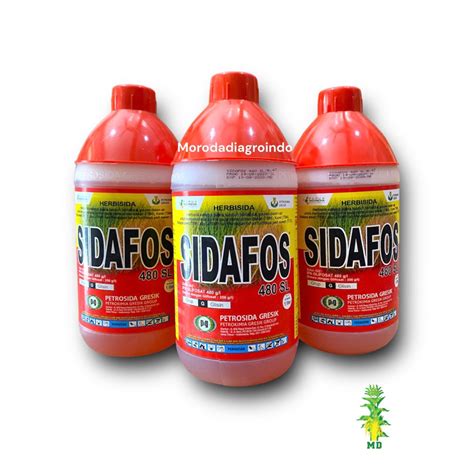 Jual Herbisida Sistemik SIDAFOS 480 SL Untuk Segala Jenis Rumput 1 L