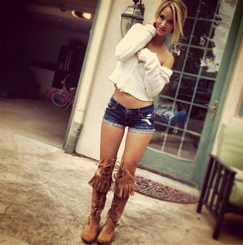 Sexy Jean Shorts N Cute Boots