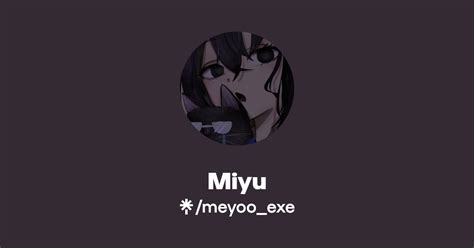 Miyu Twitter Instagram Linktree