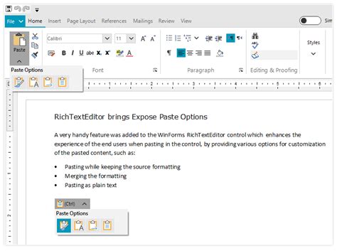 richtexteditor control telerik ui for winforms components telerik