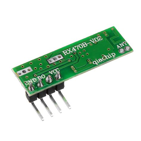 Mhz Rf Wireless Wl Superheterodyne Receiver And Wl Transmitter