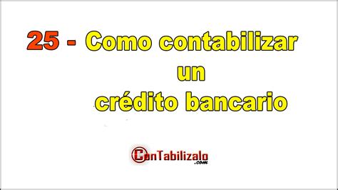 Ejemplo De Registro Contable De Un Prestamo Bancario Prestamos