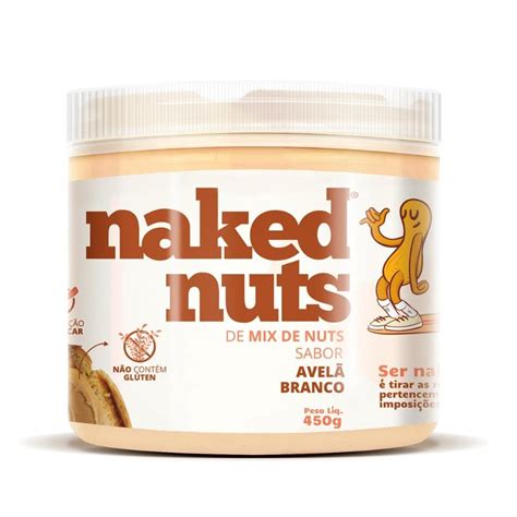 Pasta De Mix De Nuts Sabor Avel Branco G Naked Nuts Em Promo O
