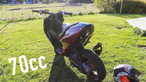 Yamaha Aerox 70cc 110 Km H Sound And Top Speed YouTube