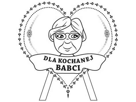 Dzień Babci kolorowanki Dzień Babci darmowe kolorowanki i malowanki
