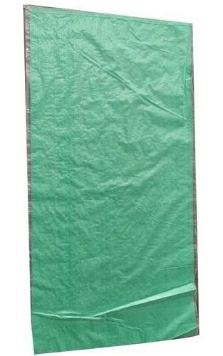 Green Pp Laminated Woven Sacks Bags For Packaging Kg At Rs