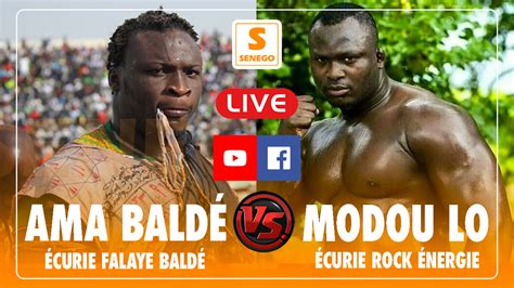 Direct Départ Modou Lô des PA pour son Face to Face avec Ama Baldé