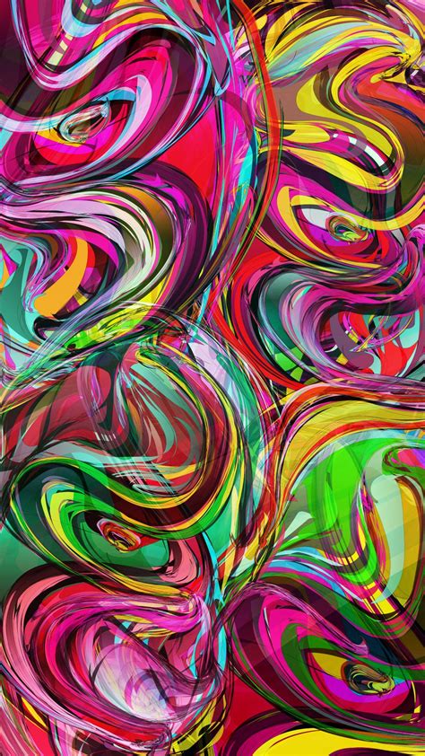 Cool Swirl Colorful Art Wallpapers Wallpaper Cave
