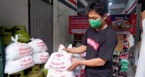 Warung Mitra Bukalapak Salurkan Ribu Paket Sembako Mediaini