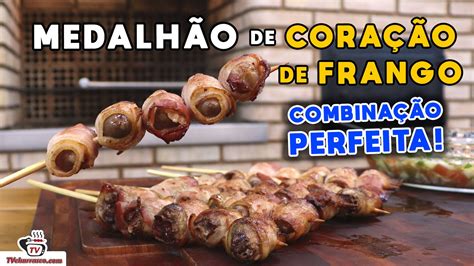 CORAÇÃO BACON Combinação Perfeita Tv Churrasco