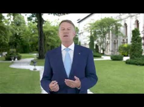 Mesajul Lui Klaus Iohannis Pentru Copii De 1 Iunie YouTube