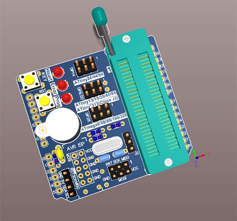 desktop barebones electronics avr isp shield burning bootloader programmer for arduino uno r3
