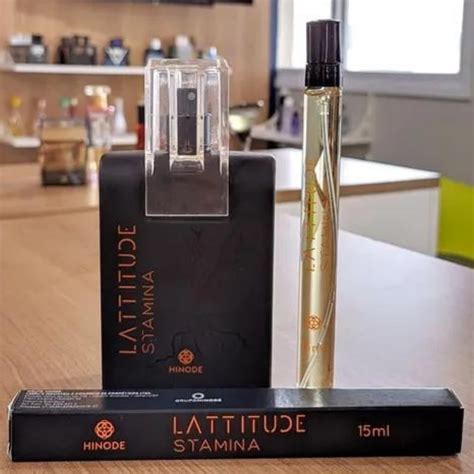 Perfume Lattitude Stamina Hinode 15ml POCKET Bolso Shopee Brasil