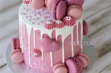 Top 41 Imagen Pastel Decorado Con Macarons Viaterra Mx