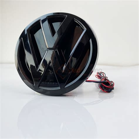 1X LED Dynamic Light Up VW Emblem Light CarLEDLogo