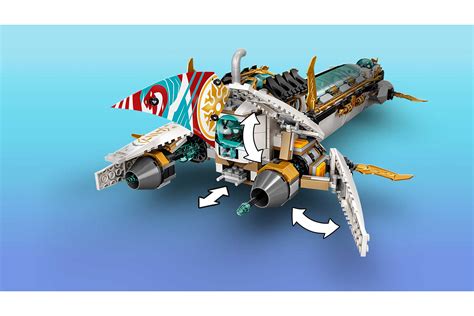 LEGO 71756 NINJAGO Hydro Bounty Unieke Bricks Passie Voor LEGO