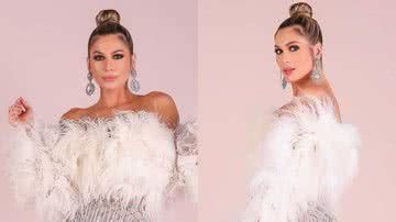 L Via Andrade Aposta Em Look Atrevido Saia Furada E Impressiona