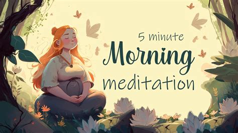 5 Minute Morning Guided Meditation YouTube