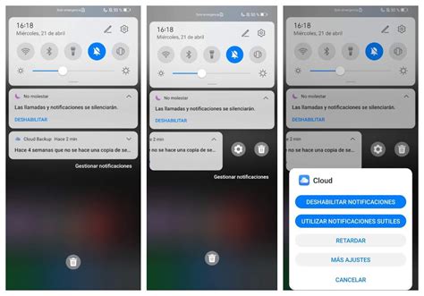 Cómo evitar notificaciones a determinadas horas en tu Huawei