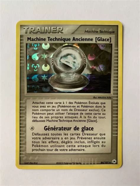 CARTE POKÉMON 84 101 HOLO Machine technique ancienne Ex légendes