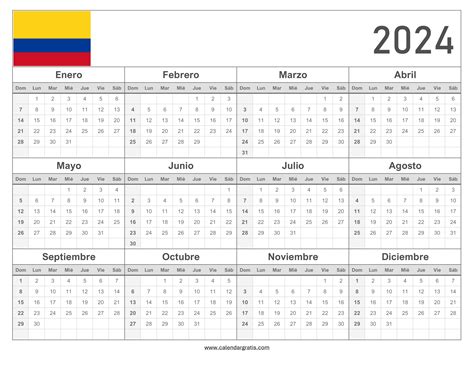 Calendario 2024 Con Festivos Para Imprimir Sunny Ernaline