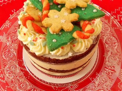 Naked cake de Noël chocolat épices et Tonka Recette par Chachou à la