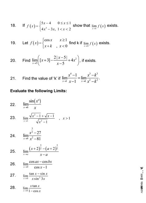 limits and derivatives notes for class 11 maths pdf oneedu24