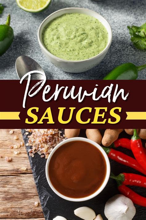 13 Traditional Peruvian Sauces Easy Recipes Insanely Good