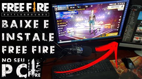 COMO INSTALAR FREE FIRE NO PC SUPER FÁCIL YouTube