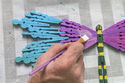 22 Dragonfly Clothespin Craft BrandinLeela
