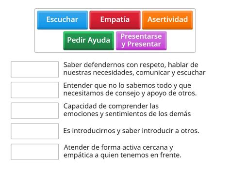 Copia De Habilidades Sociales Match Up