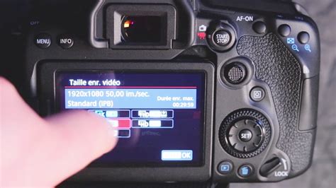 Tutoriel Canon Pour Filmer En Fps Les R Glages Youtube