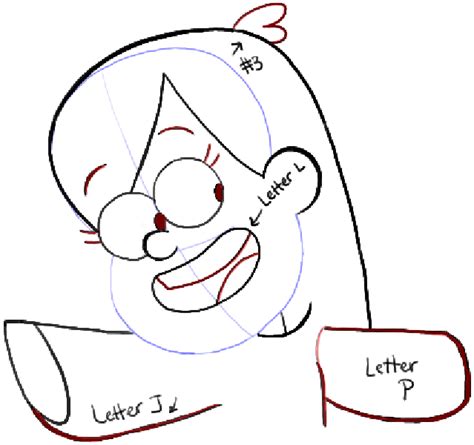 How To Draw Dipper Pines From Gravity Falls With Step By Step Drawing