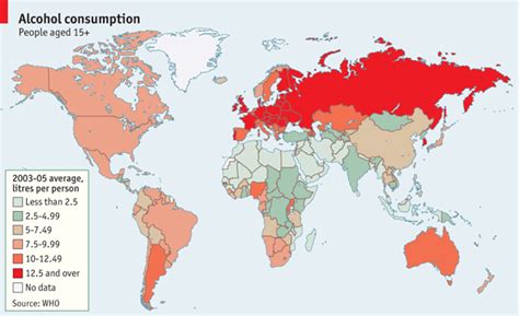 Alcohol Tolerance By Country