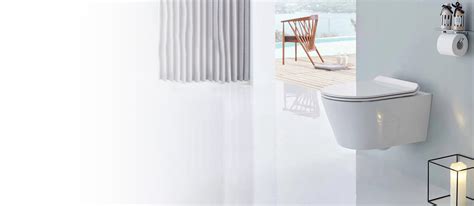 BERNSTEIN væghængt toilet CH1088 inkl toiletlåg Softclose flat