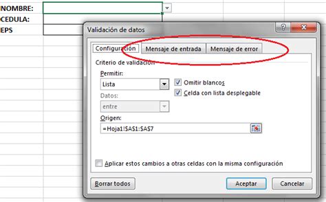Validaci N De Datos Con Condicional Sobre Una Celda Trucos De Excel