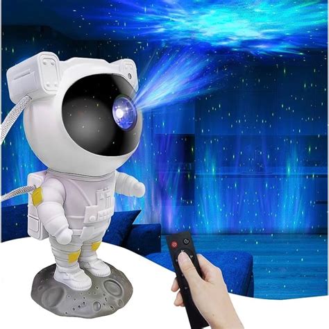 Projetor de Luz do espaço astronauta céu estrelado Shopee Brasil