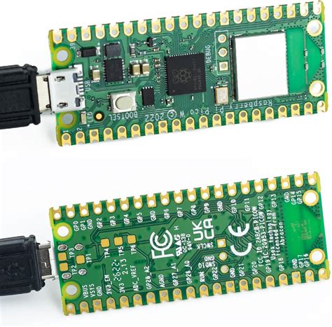 buy hosyond 2pcs raspberry pi pico w wireless lan wifi rp2040 dual core microcontroller