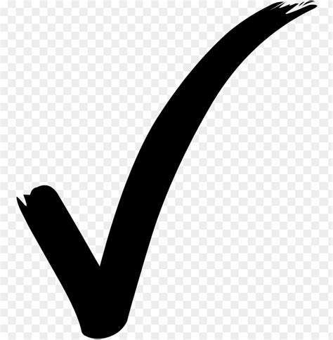 Fancy Transparent Check Mark PNG Image With Transparent Background TOPpng