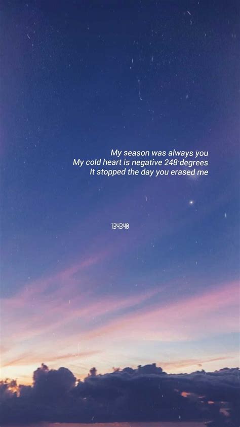 Aesthetic Lyric Quotes Wallpapers Wallpaper Cave