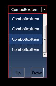 C Use Buttons For Scrolling In Combobox Stack Overflow
