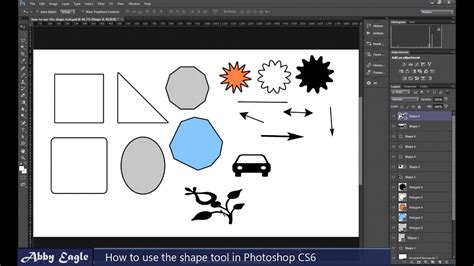How To Draw Shapes In Photoshop Cs Inselmane