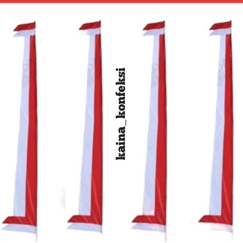 Jual Bendera Umbul Umbul Layur Merah Putih Umbul Umbul Layur 4 Meter