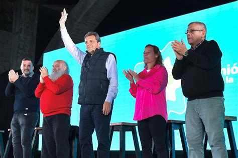 Sergio Massa Se Compromete Con Movimientos Sociales Y Anuncia Medidas