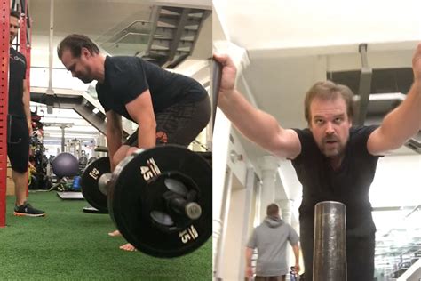 David Harbours Stranger Things 4 Workout More Brutal Than The Upside