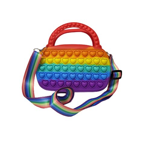 Fidget Toys Pop It Tasje Regenboog Kopen Happyshopper Dat Is Leuk