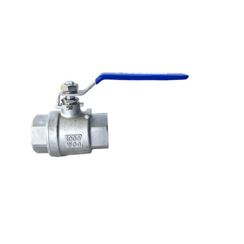 Válvula Esfera 1 BSP Aço Inox 304 Vedação PTFE Hambor Válvulas
