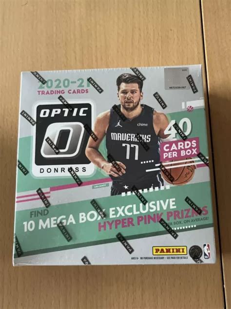 DONRUSS OPTIC MEGABOX NBA Basketball 40 Cards 2020 2021 Hyper Pink