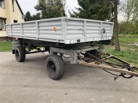 Przyczepa Rolnicza Autosan D 47A Wywrotka Bieganowo OLX Pl